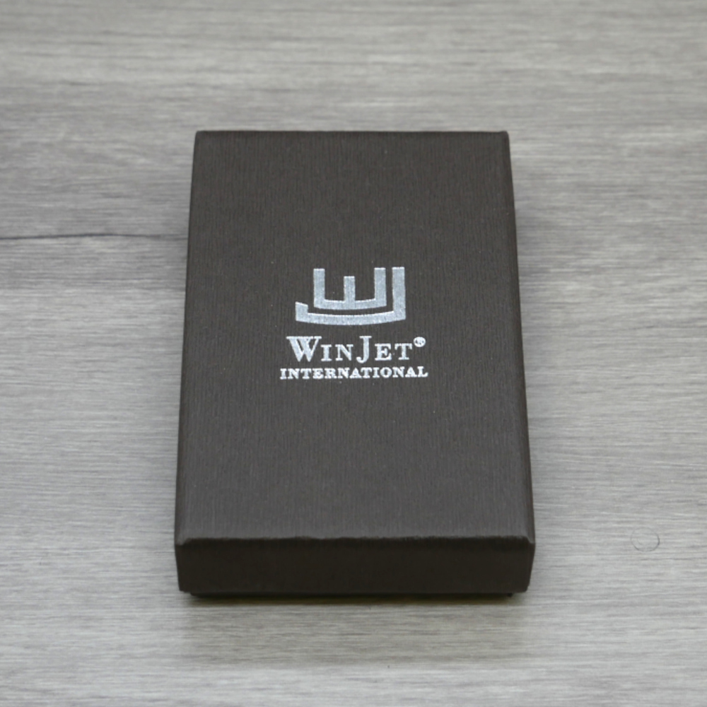 Winjet Double Jet Lighter with Punch - Gunmetal