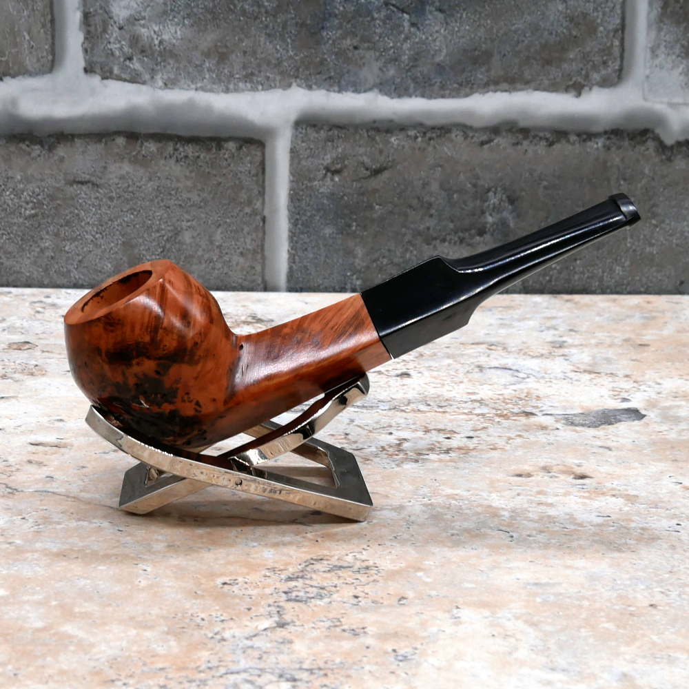 London Made Metal Filter Brown Fishtail Pipe (LM37)
