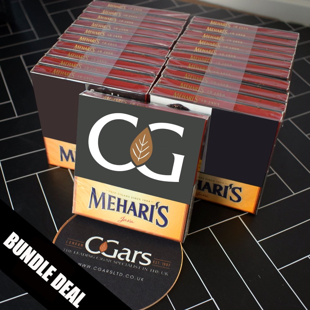 Meharis by Agio Java Cigar - 20 Packs of 10 (200) Bundle Deal