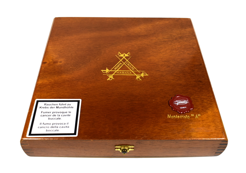 Empty Montecristo A Cigar Box