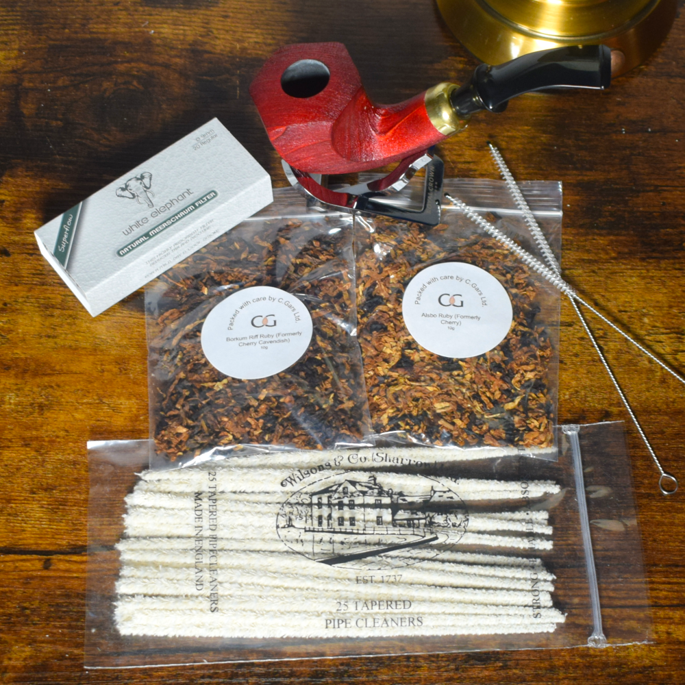 Bens Mr Brog Vigour 317 9mm Filter Pipe & Ruby Starter Sampler