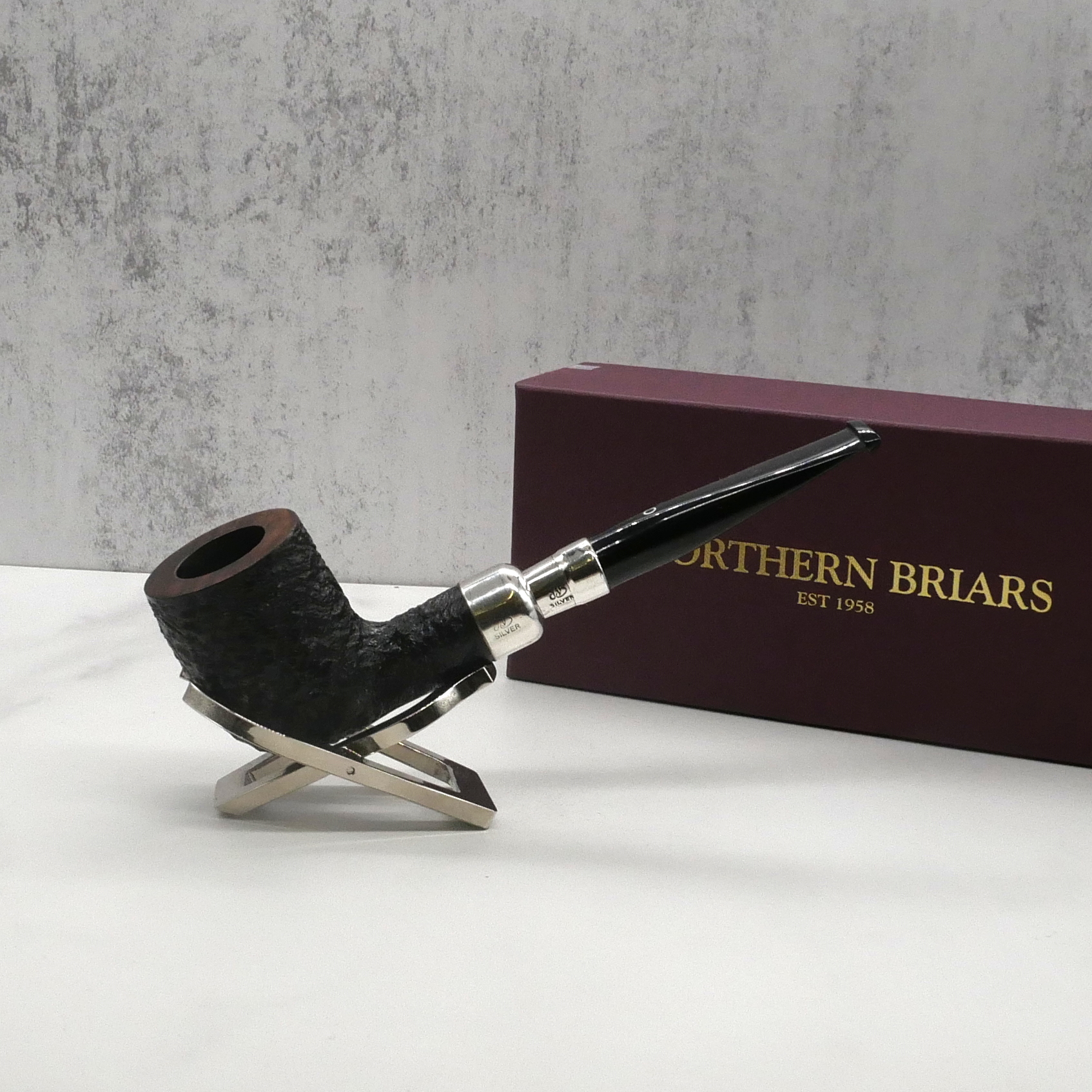Northern Briars Rox Cut Regal G4 Socket Billiard Fishtail Pipe (NB180)