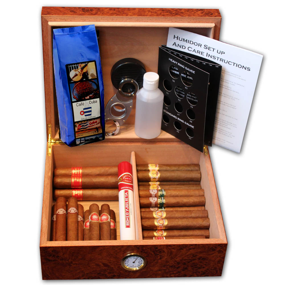 Office Compendium Humidor - The Essential Cigar Selection