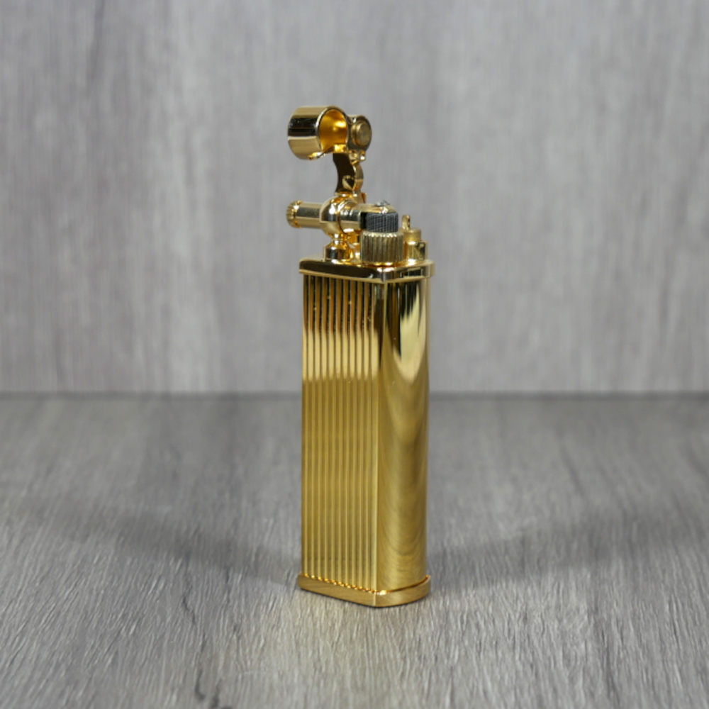 Tsubota Pearl - Bolbo Pipe Lighter - Gold Lines