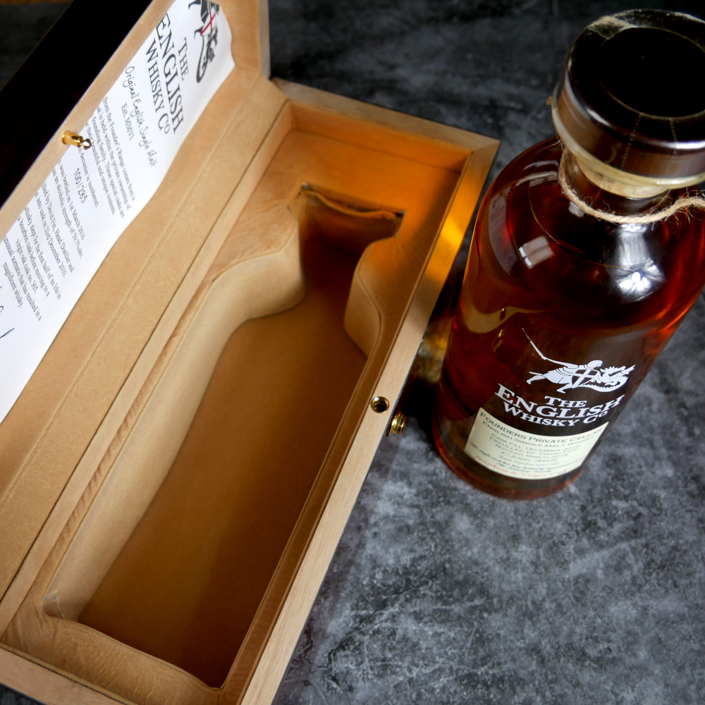 English Whisky Company Founder's Private Cellar Bourbon & Virgin Oak ...