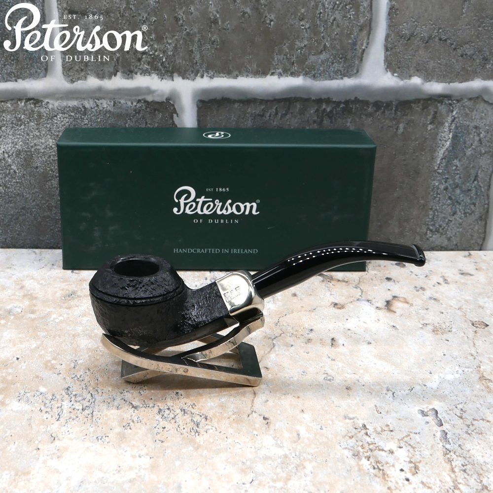 Peterson Army Filter 80s Sandblast 9mm Fishtail Pipe (PE2517)