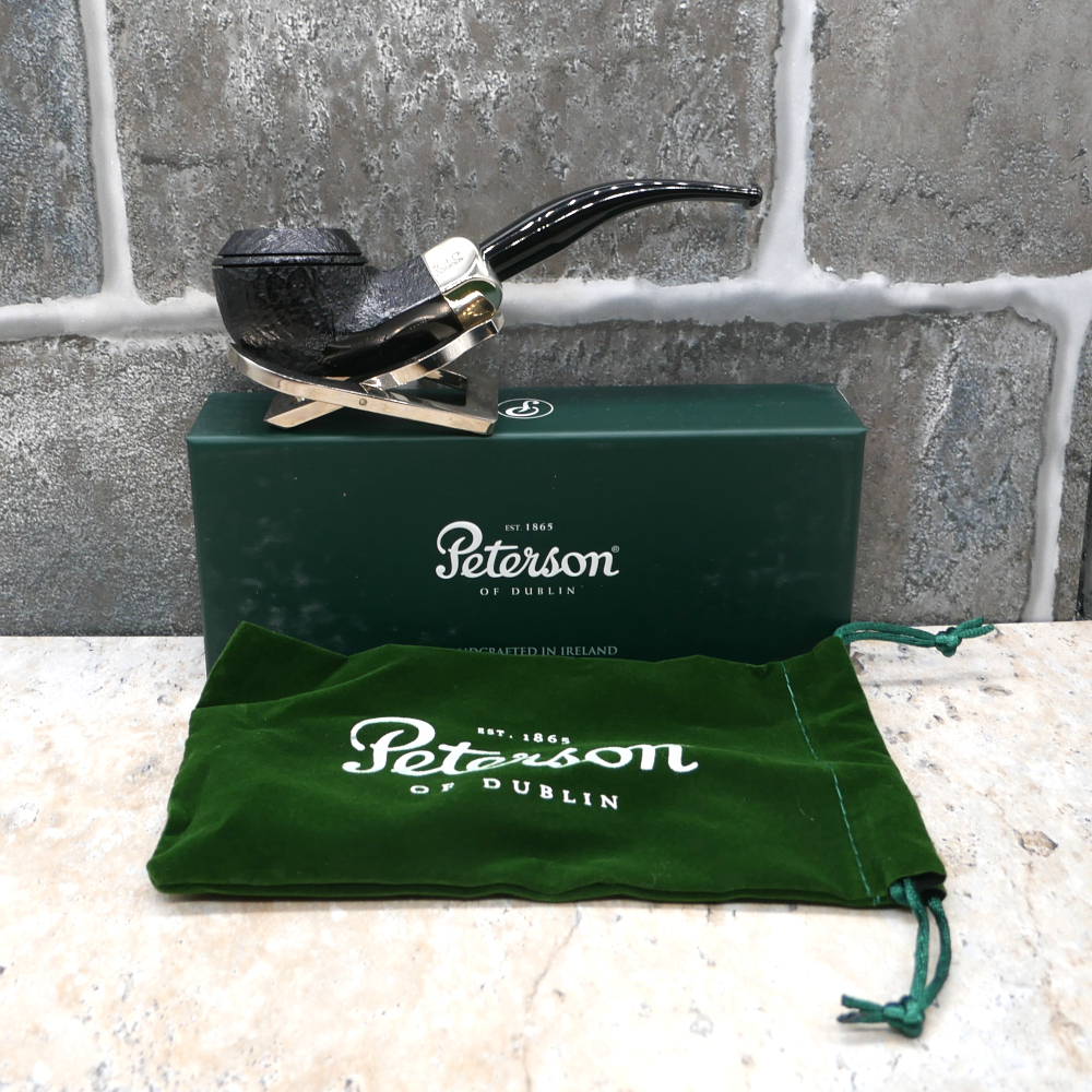 Peterson Army Filter 80s Sandblast 9mm Fishtail Pipe (PE2517)