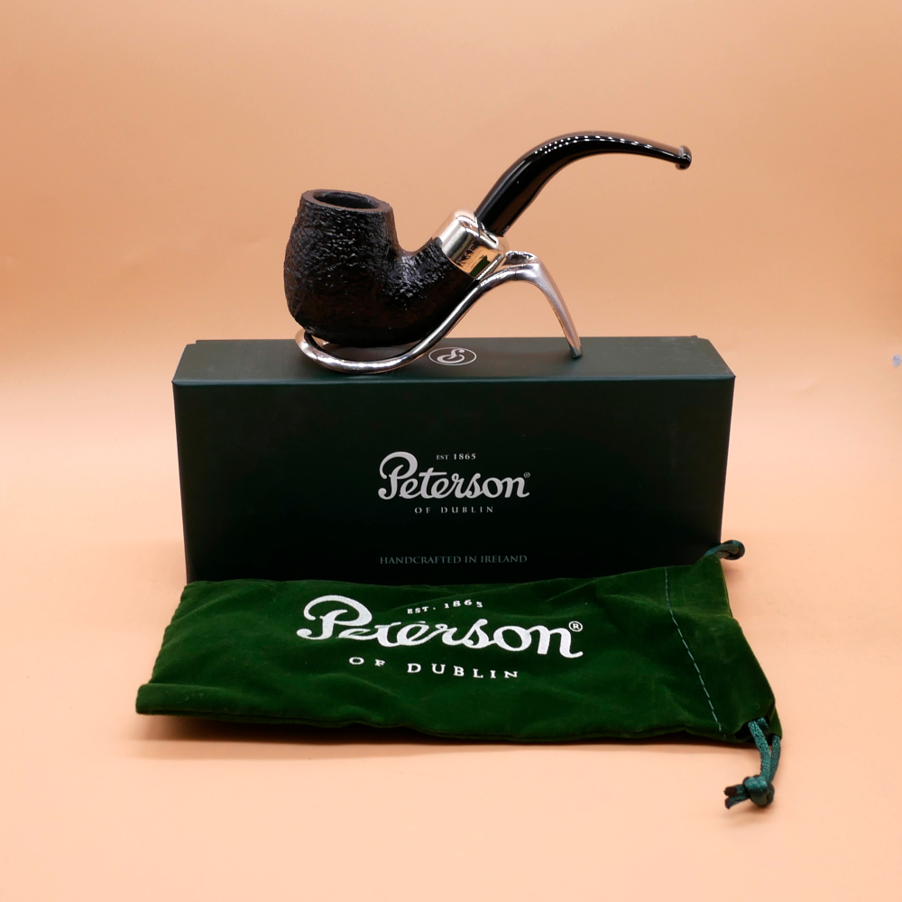 Peterson Army Filter X220 Sandblast 9mm Fishtail Pipe (PE2608)