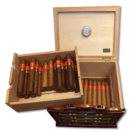 Partagas Factory Humidor - 45 Cigars and Partagas El Libro Book in the ...