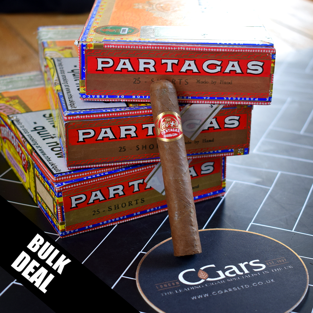Partagas Shorts Cigar - 3 x Box of 25