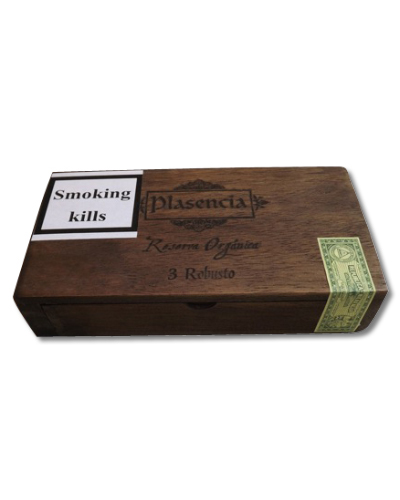 Plasencia Organic Cigars – Robusto Sampler Box – 3 cigars