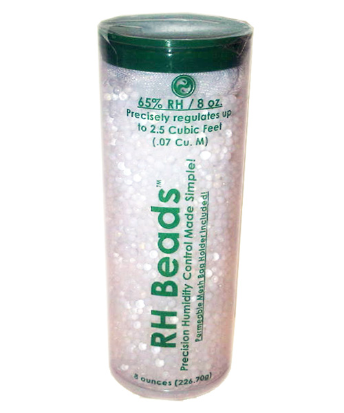 Puck RH Beads – 65% humidity - 8 oz (225g)