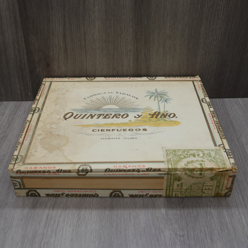 Empty Quintero y Hno Vintage Churchill Box