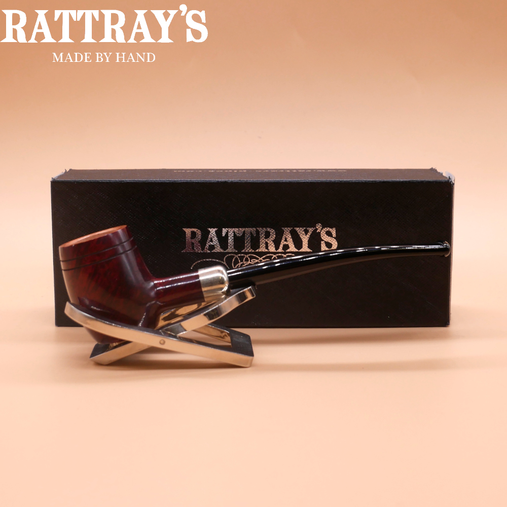Rattrays Slainte Burgundy No Filter Fishtail Pipe (RA1552)