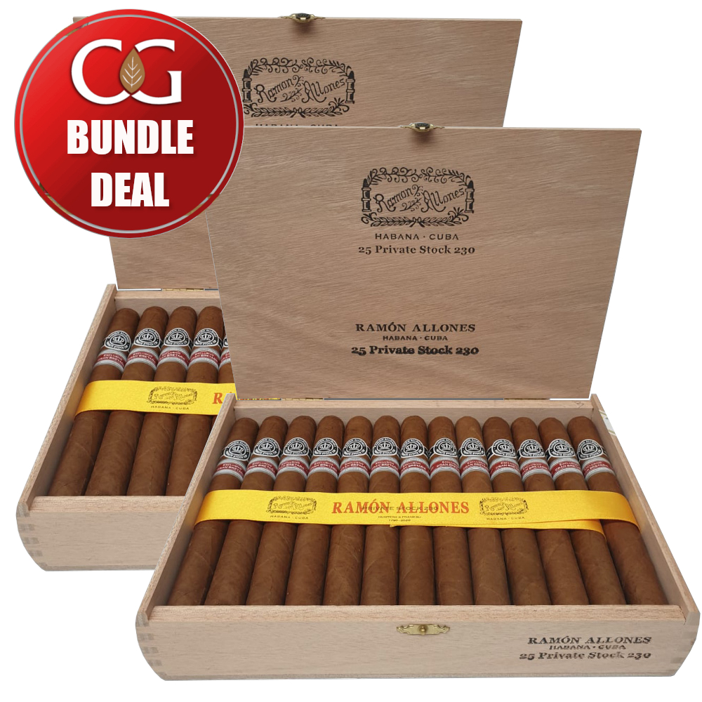 Ramon Allones Private Stock 230 UK Regional Edition 2020 Cigars - 2 x ...