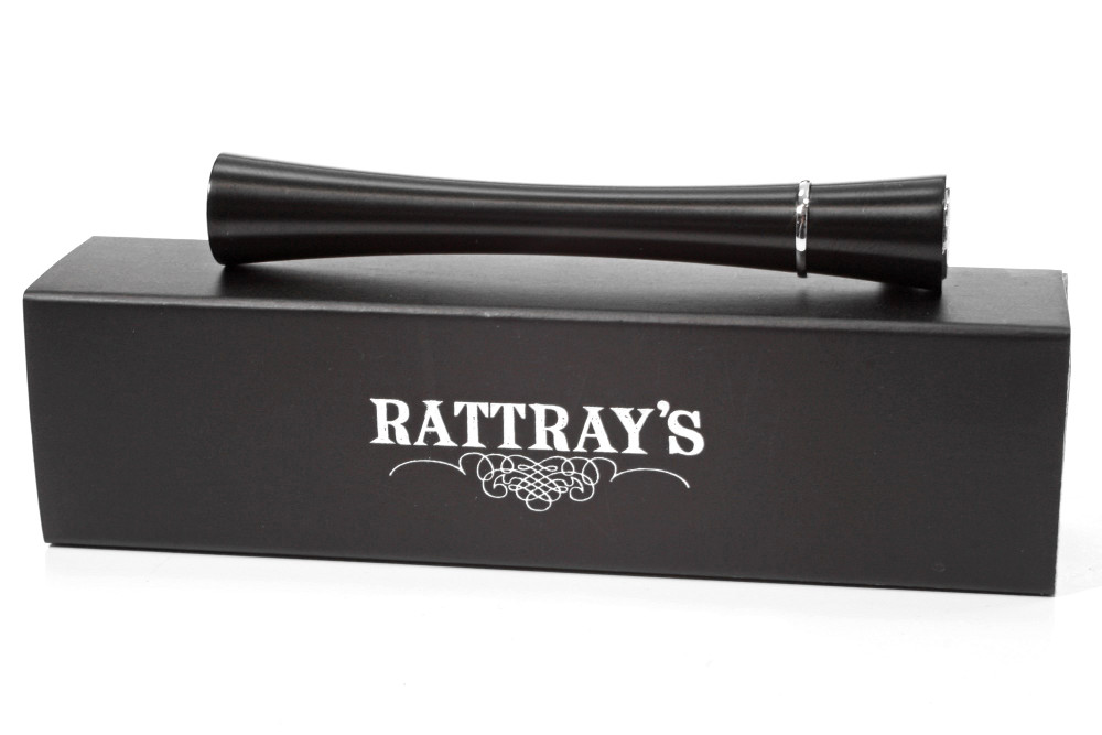Rattrays Bone Pipe Tamper - Black Cap
