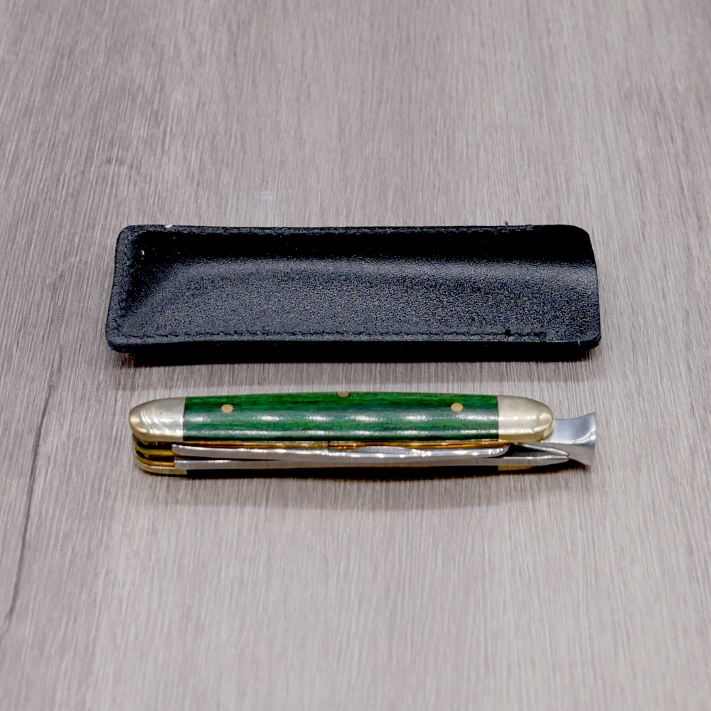 Rodgers Sheffield Luxury Pipe Knife - Greenwood