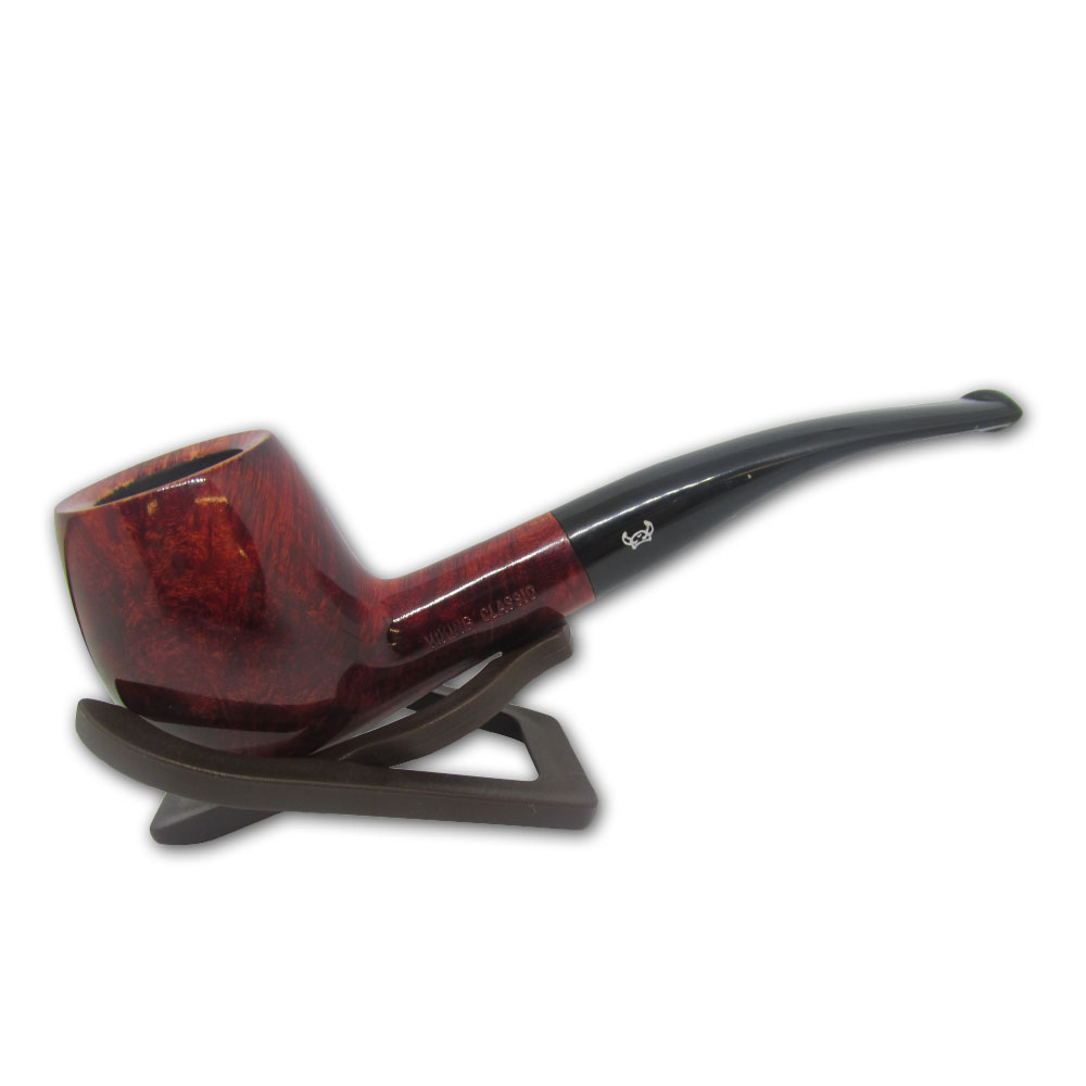 Viking Classic Ruby Smooth Liverpool Curved Pipe