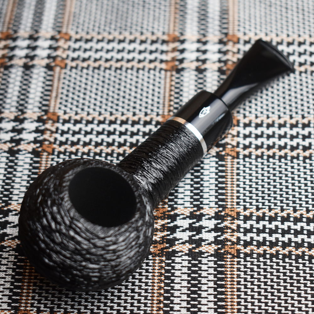 Savinelli Otello 321 Rustic Rhodesian Prince Semi Bent 6mm Pipe (SAV1751)