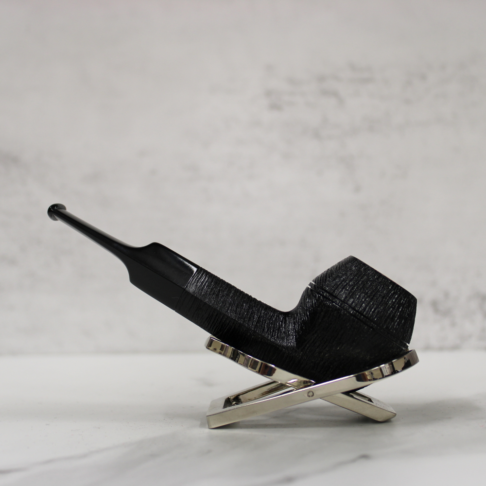 Stanwell Brushed Black Model 32 Fishtail Pipe (ST109)