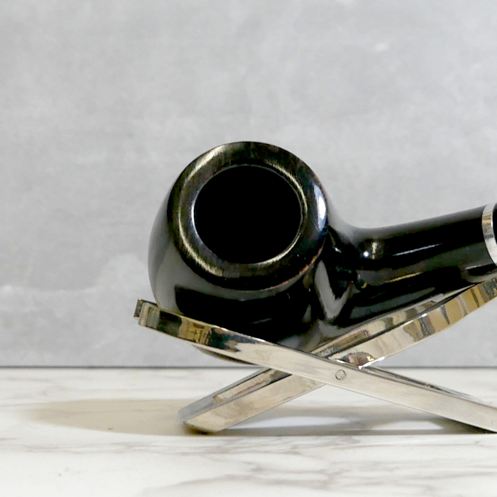 Stanwell Black Diamond Polished Model 83 Fishtail Pipe (ST177)