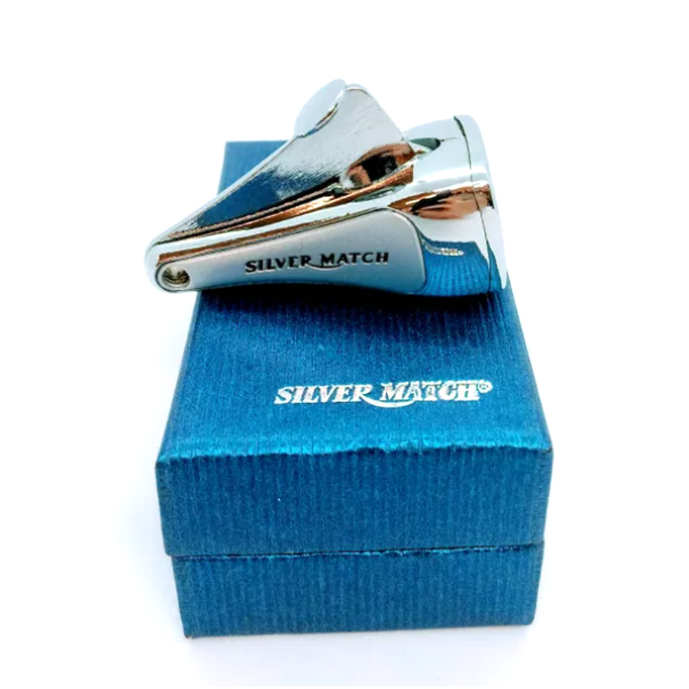 Silver Match V Cut Cigar Cutter
