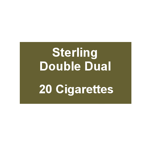 Sterling Double Dual - 1 Pack of 20 Cigarettes (20)