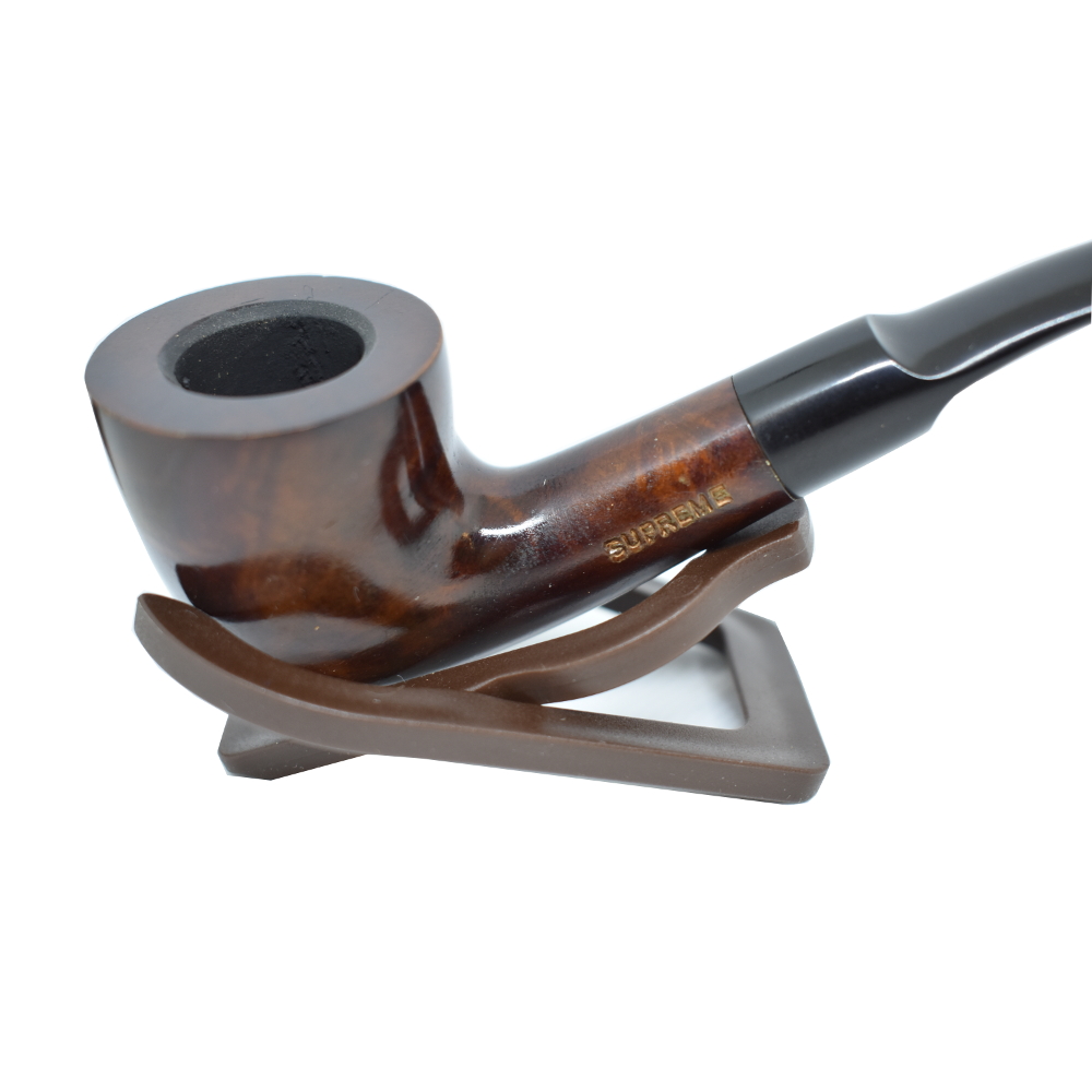 Supreme Dark Brown Full Bent Dublin Pipe (SUP14)