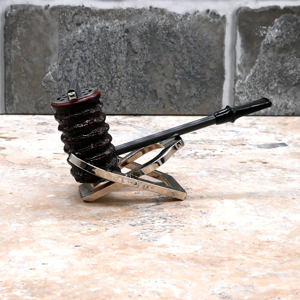 Tom Eltang Basic Rustic Poker Pipe Fishtail.Pipe (TELT01)