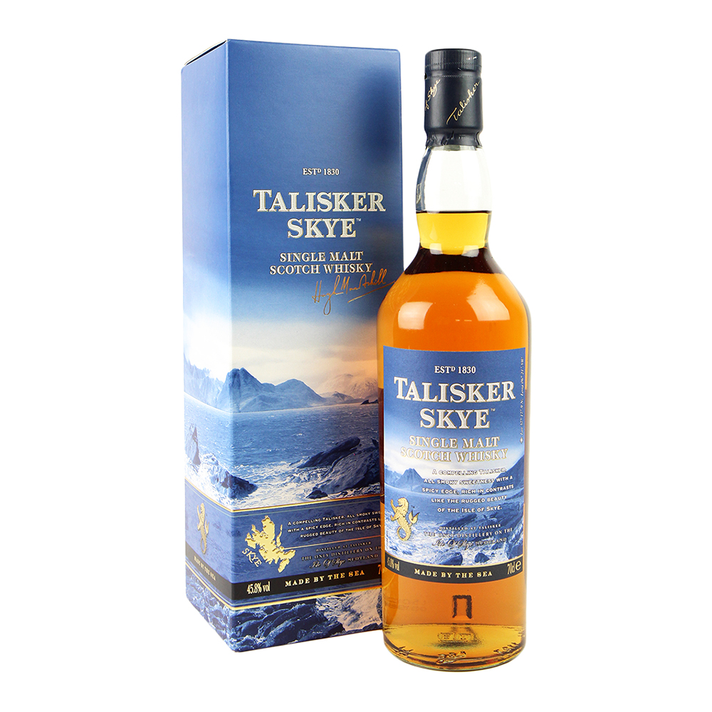 Talisker Skye Single Malt Scotch Whisky - 70cl 45.8%