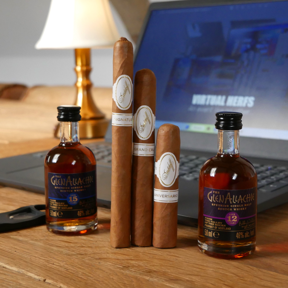 Virtual Herf 12th April 2023 - Davidoff Cigar Selection, 2 x Miniatures ...
