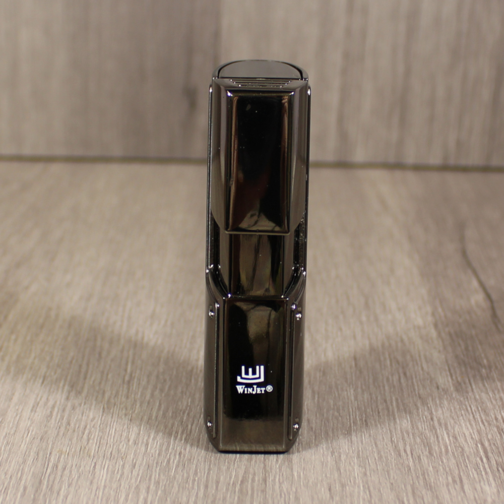 Winjet Fortuna Triple Jet Lighter & Punch Cut - Gunmetal / Orange