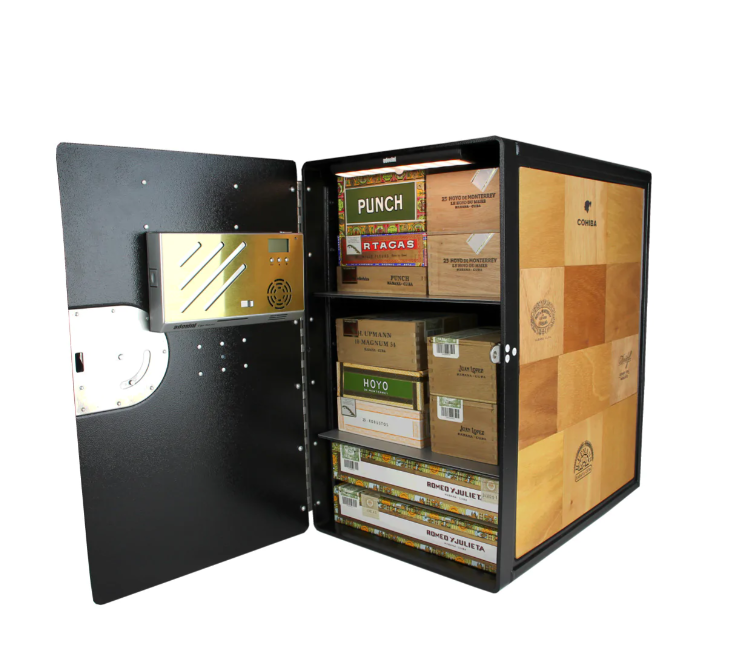 Adorini Cigar Cabinet Trolley Humidor - 800 Cigar Capacity