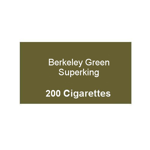 Berkeley Green Superking - 10 Packs of 20 Cigarettes (200)