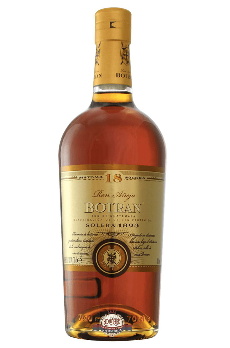 Ron Botran 18 Year Old 1893 Solera Rum - 70cl 40%