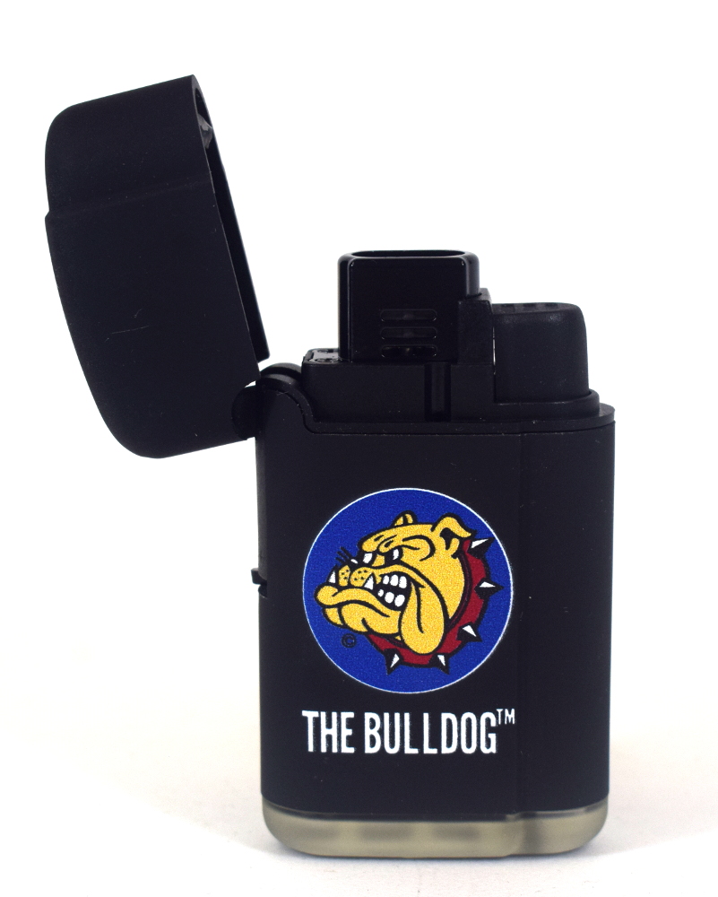 The Bulldog Double Laser Easy Torch Lighter - Black