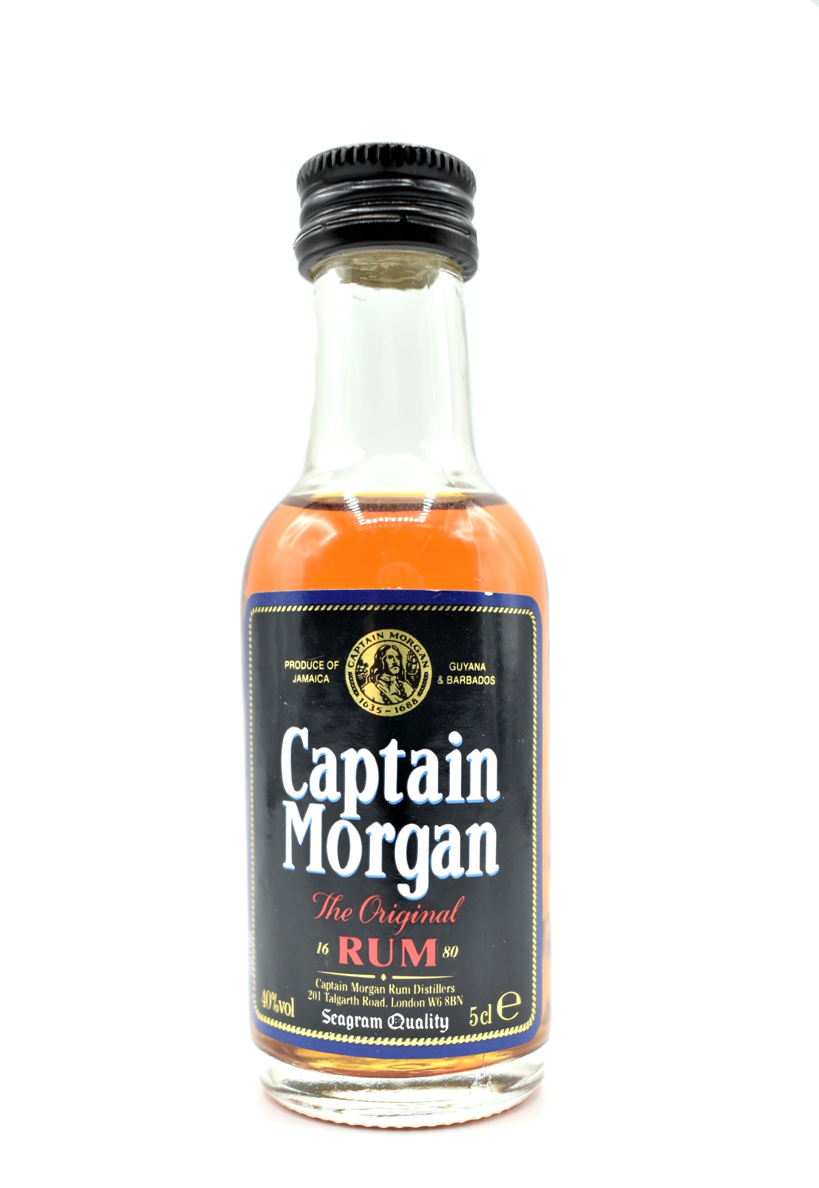 Captain Morgan The Original Rum Miniature - 40% 5cl
