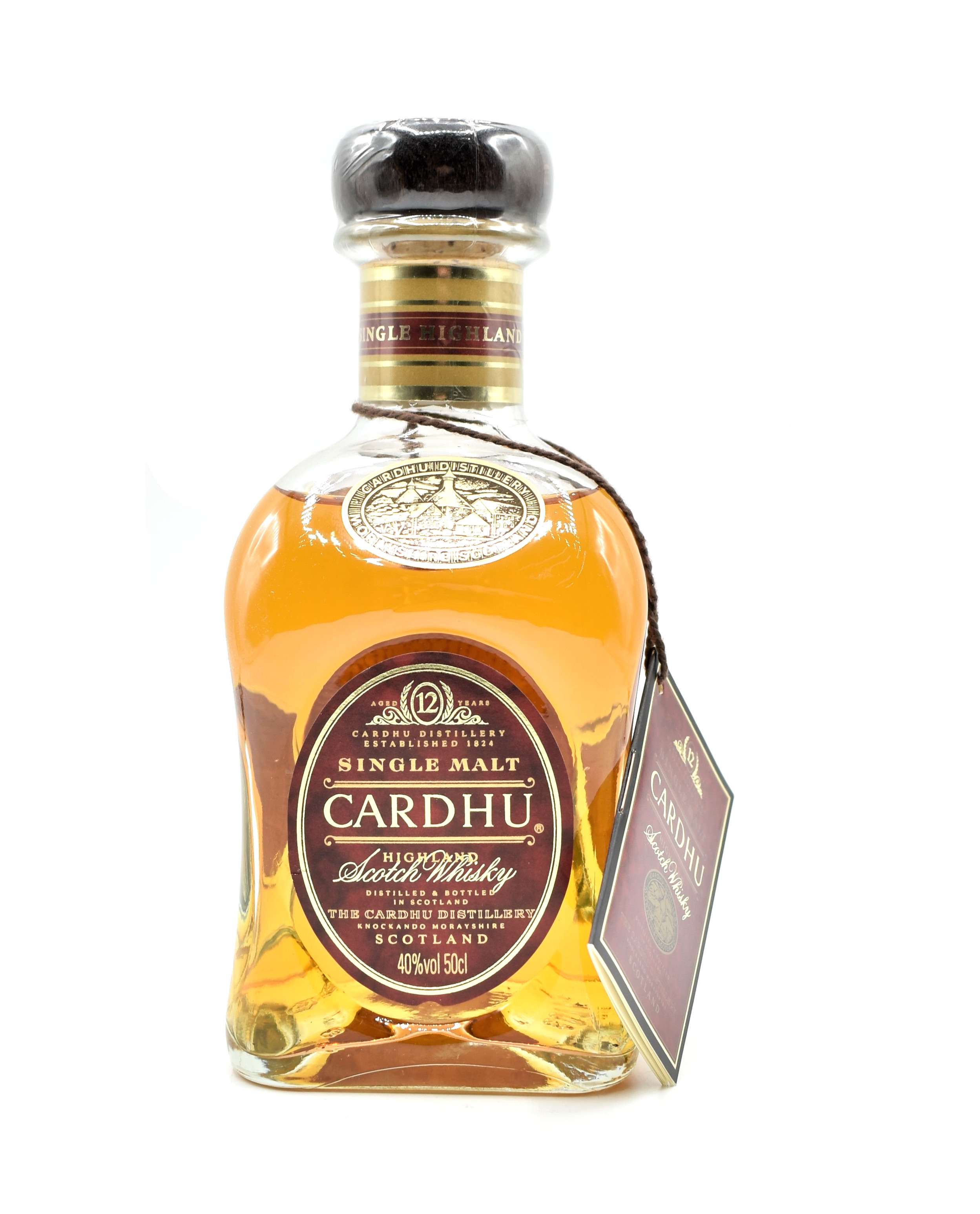 Cardhu 12 Year Old Vintage - 40% 50cl