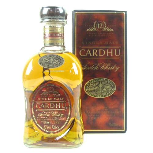 Cardhu 12 Year Old Vintage (Discontinued Bottle) Single Malt Whisky ...