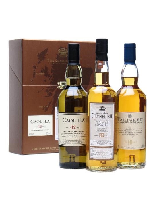 Classic Malts of Scotland - Coastal selection - 3x20cl