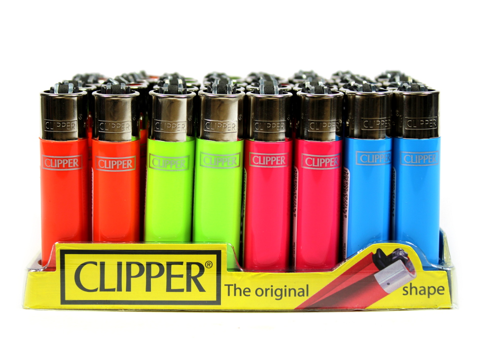 Clipper Bright Solid Orange Lighter