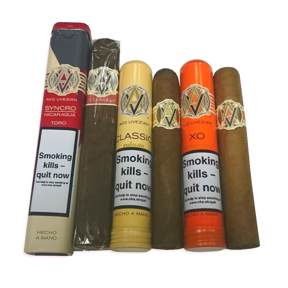 Exclusive - AVO Tubed Selection Sampler - 3 Cigars