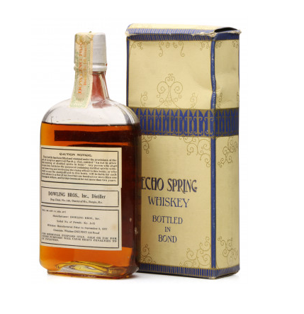 Echo Spring 1916-1922 Pre-Prohibition Bourbon - 47.3cl 50%