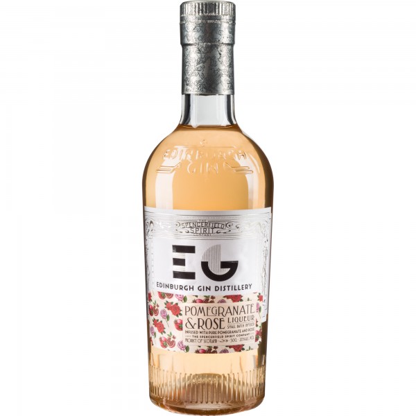 Edinburgh Gin Pomegranate & Rose Gin Liqueur - 50cl 20%