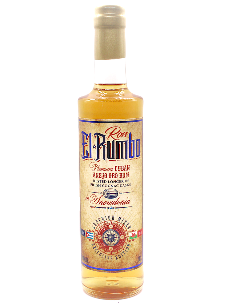 Ron El Rumbo Premium Cuban Anejo Oro Rum - 40% 70cl