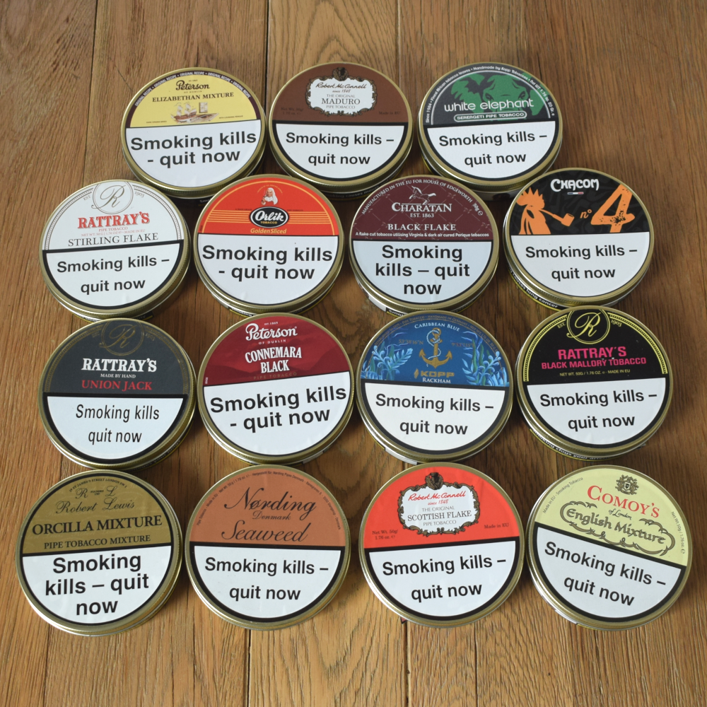 BULK BUY 12 Empty Tobacco Tins