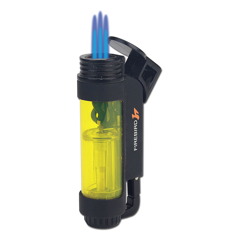 Firebird Illume Triple Jet Flame Lighter - Yellow