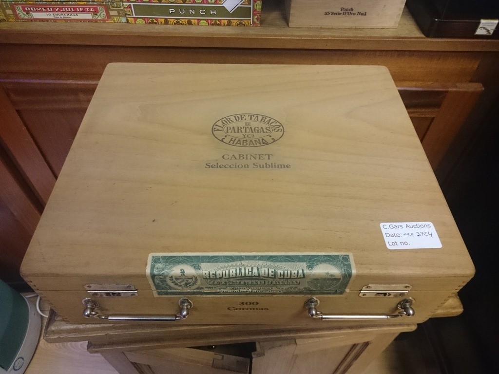C.Gars Summer Cigar Auction - The Cigar Library