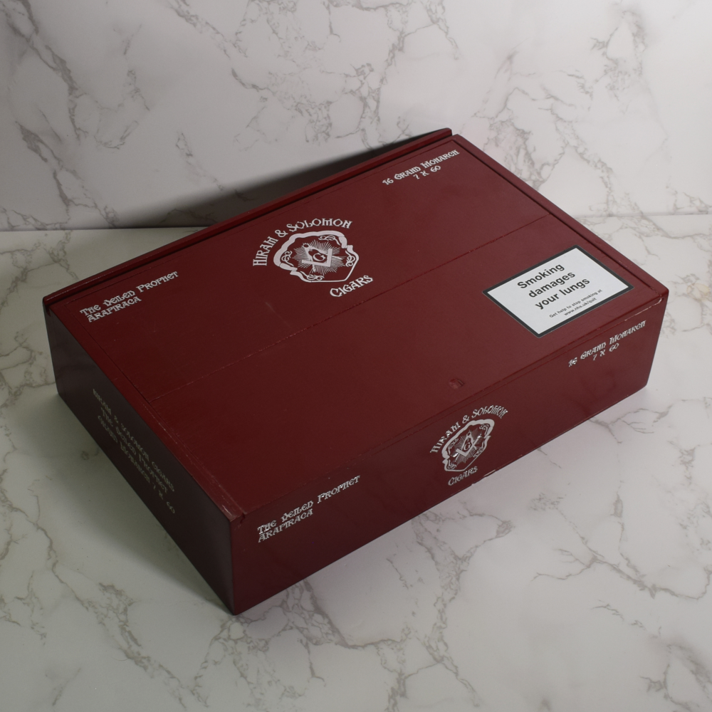 Empty - Hiram & Solomon Veiled Prophet Grand Monarch Box