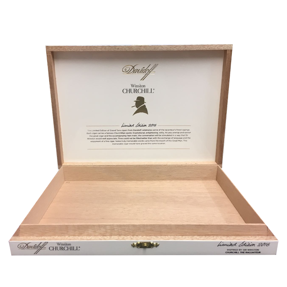 Empty Davidoff Winston Churchill Gran Toro Box